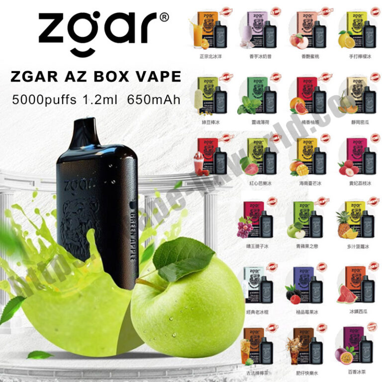 ZGAR AZ BOX Vape一次性5000口(多種口味) | 電子煙|煙彈|港煙|悅刻 |vape|relx|vape Hk ZGAR AZ BOX Vape一次性5000口(多種口味 ...