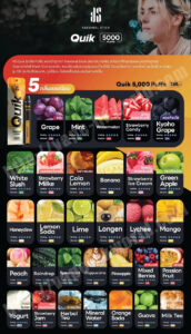 Quik電子煙促銷活動：超值煙彈與一次性電子煙 Quik-5000-Quik 5000口-新款電子煙