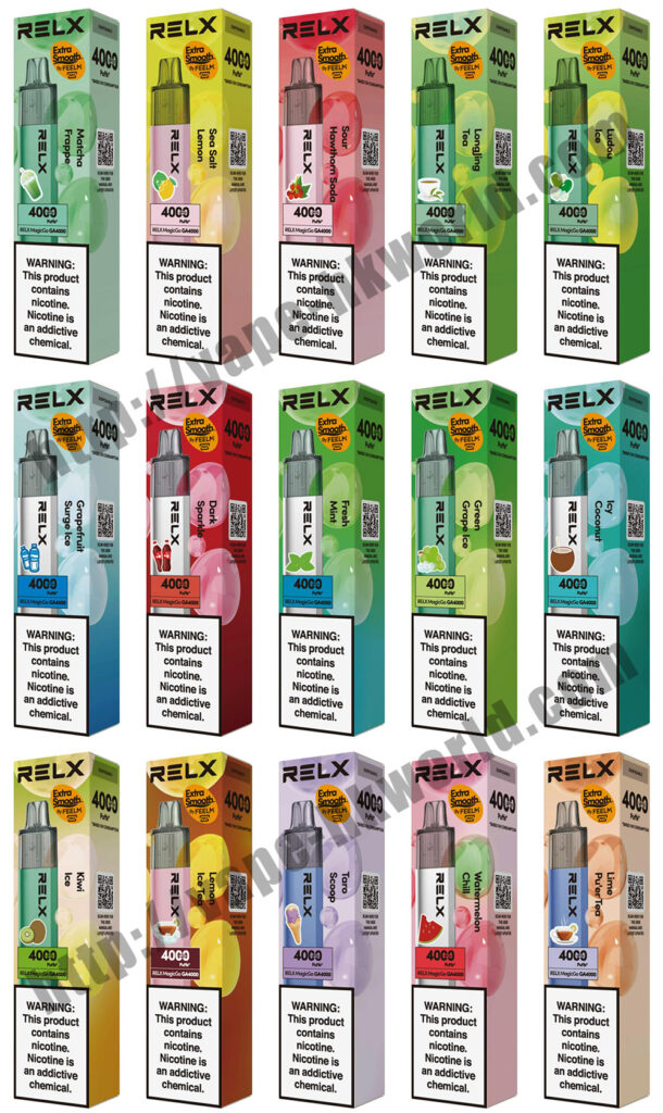 Vape 【最新優惠買10送5（不設補貨）】Relx MagicGo GA4000 一次性電子煙(4000口)(多口味) | 電子煙|煙彈|港煙|悅刻 |vape|relx|vape Hk